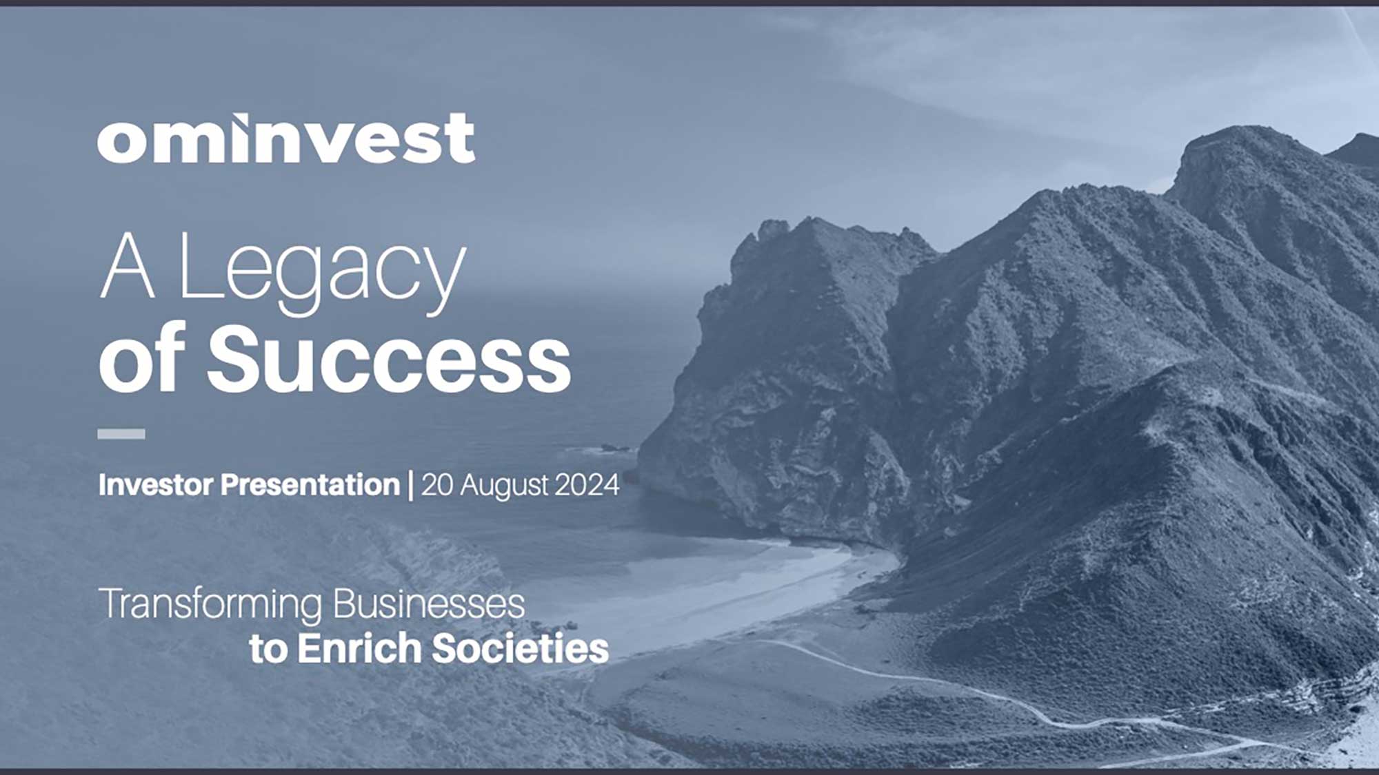 Investor Presentations - Ominvest